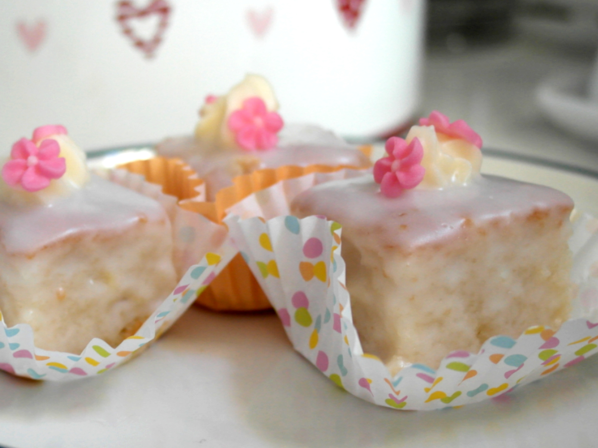 First Time Ever Making Fondant Fancies - Challenge Fifty Two